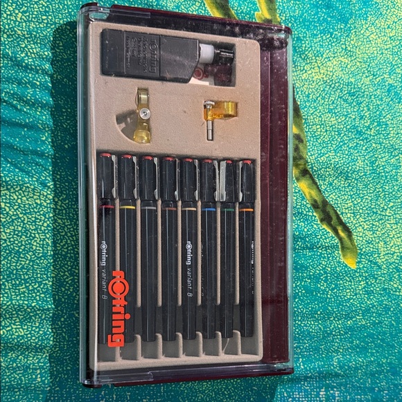 Rotring | Office | Ring Black Technical Pen Set | Poshmark